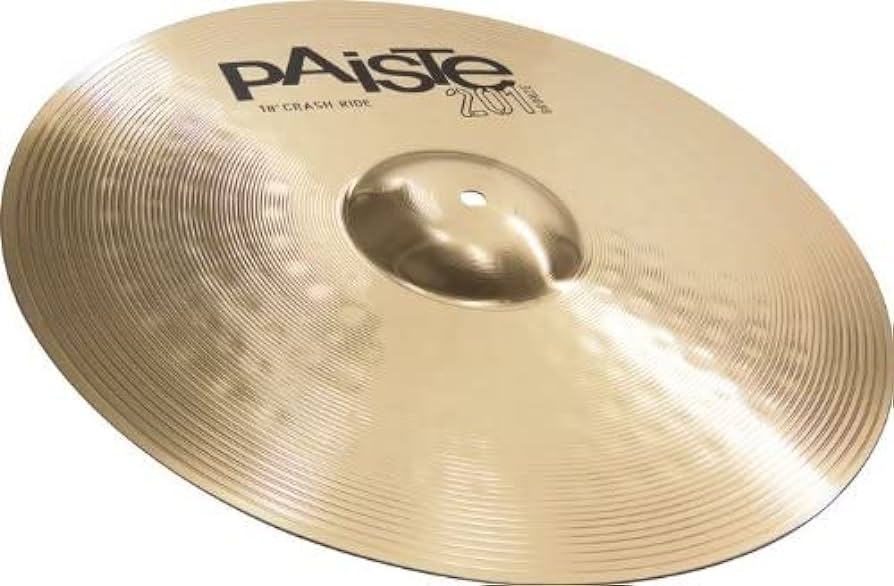 Paiste 18" 201 Bronze Crash/Ride Cymbal – The Music Man Online Store