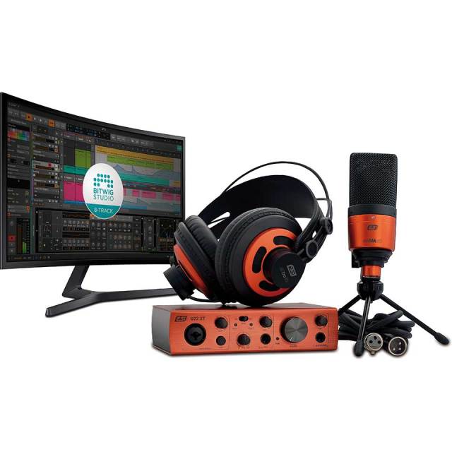 ESI U22 XT cosMik Set Professional Studio Recording Bundle – The Music ...